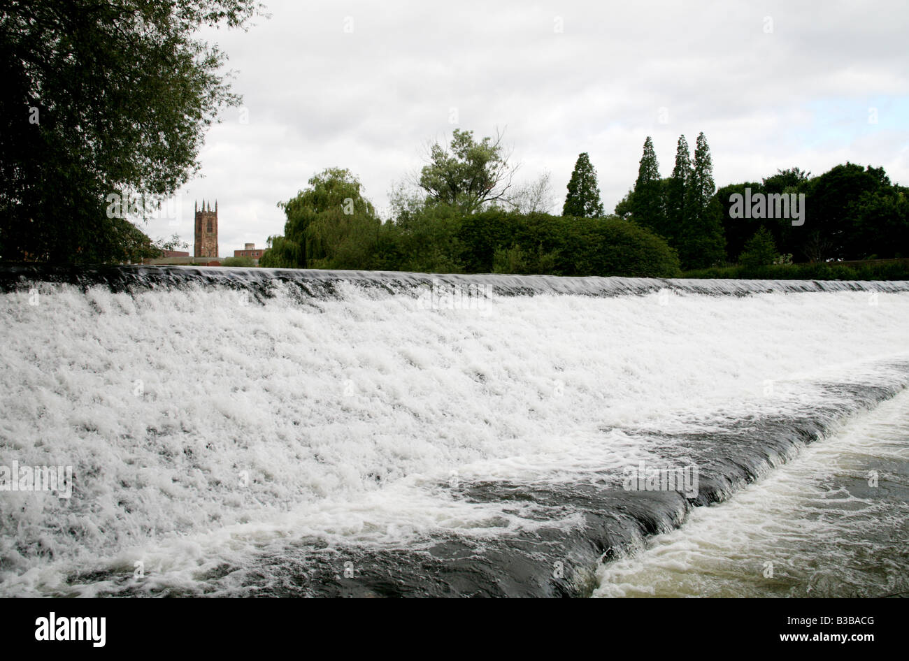 The River Derwent in Derby Stock Photo - Alamy