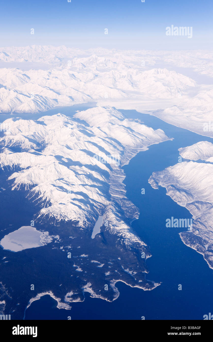 Aerial View of Alaska Stock Photo - Alamy