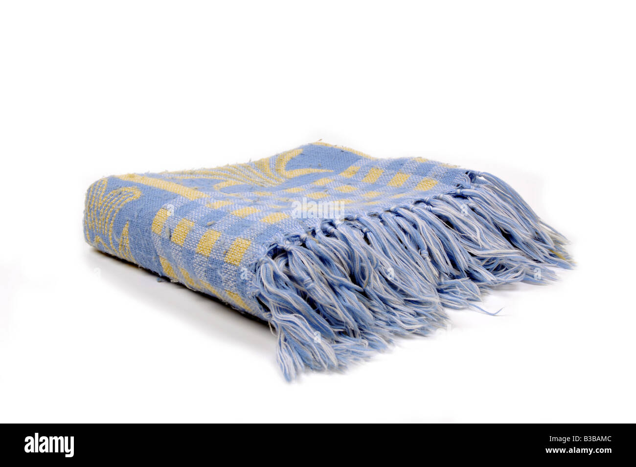 Blue yellow and white blanket hi-res stock photography and images - Alamy