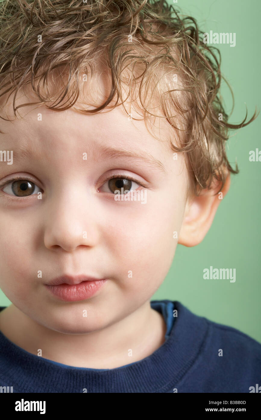 Portrait of Boy Stock Photo - Alamy