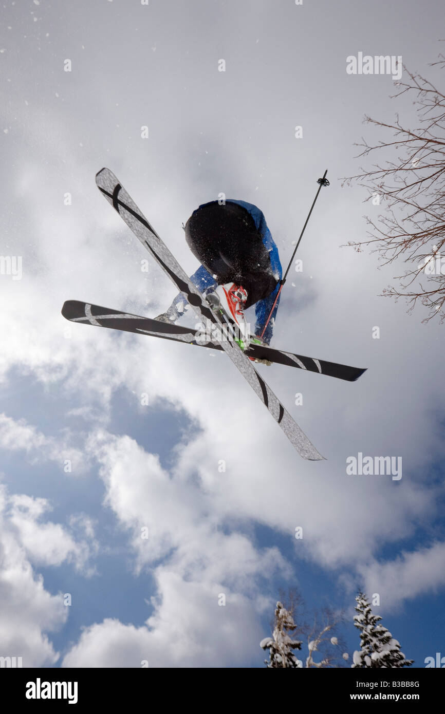 Telemark Skier, Furano, Hokkaido, Japan Stock Photo - Alamy