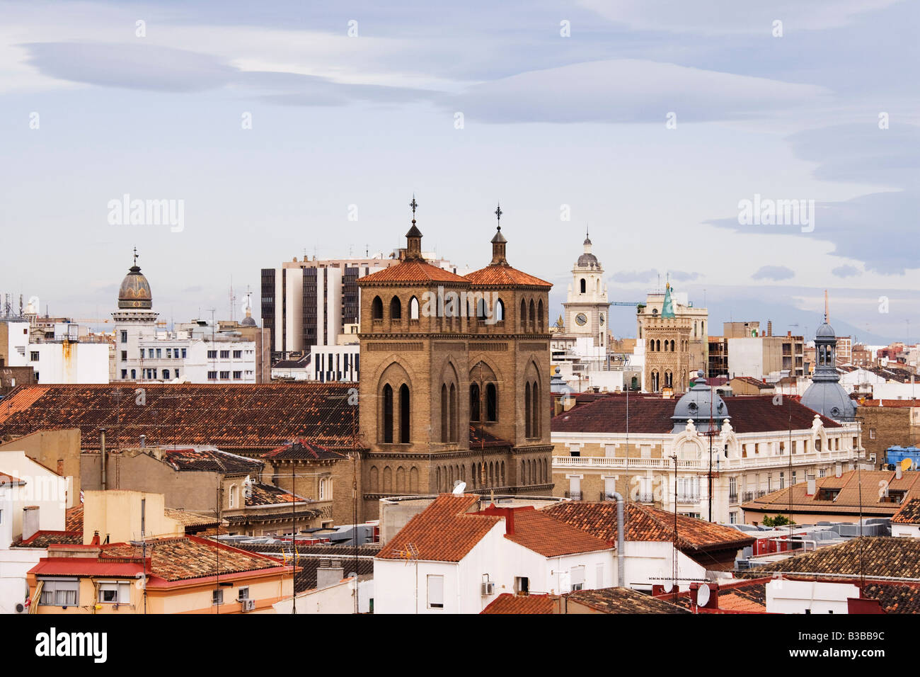 Cityscape, Zaragoza, Aragon, Spain Stock Photo - Alamy