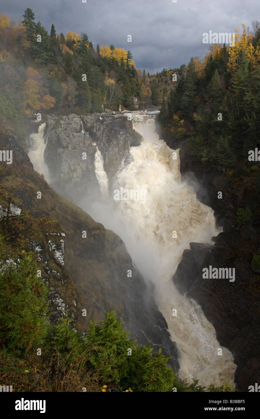 Canyon Sainte-Anne, Quebec, Canada Stock Photo - Alamy