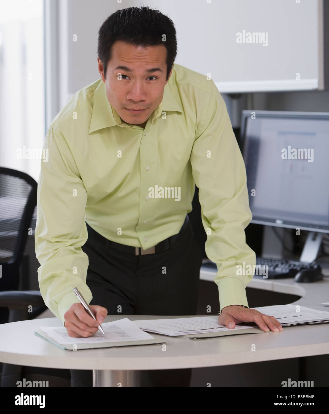 Interrupting while writing hi-res stock photography and images - Alamy