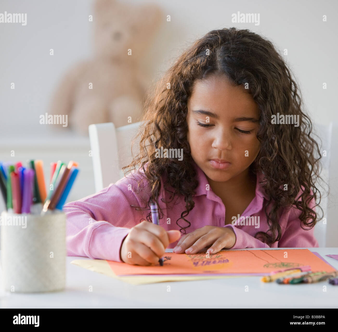 African girl coloring hi-res stock photography and images - Alamy