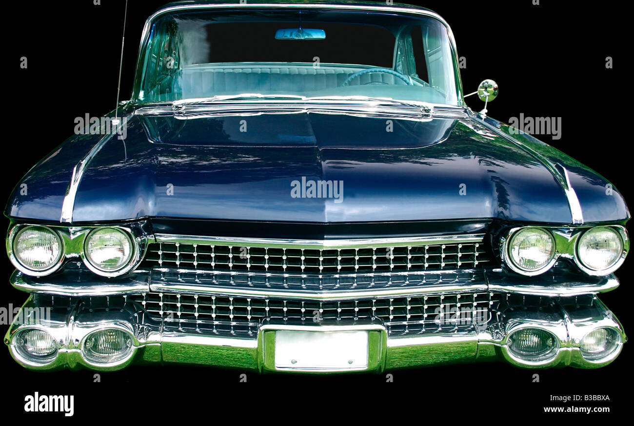 This is the front view of a vintage luxury automobile Stock Photo - Alamy