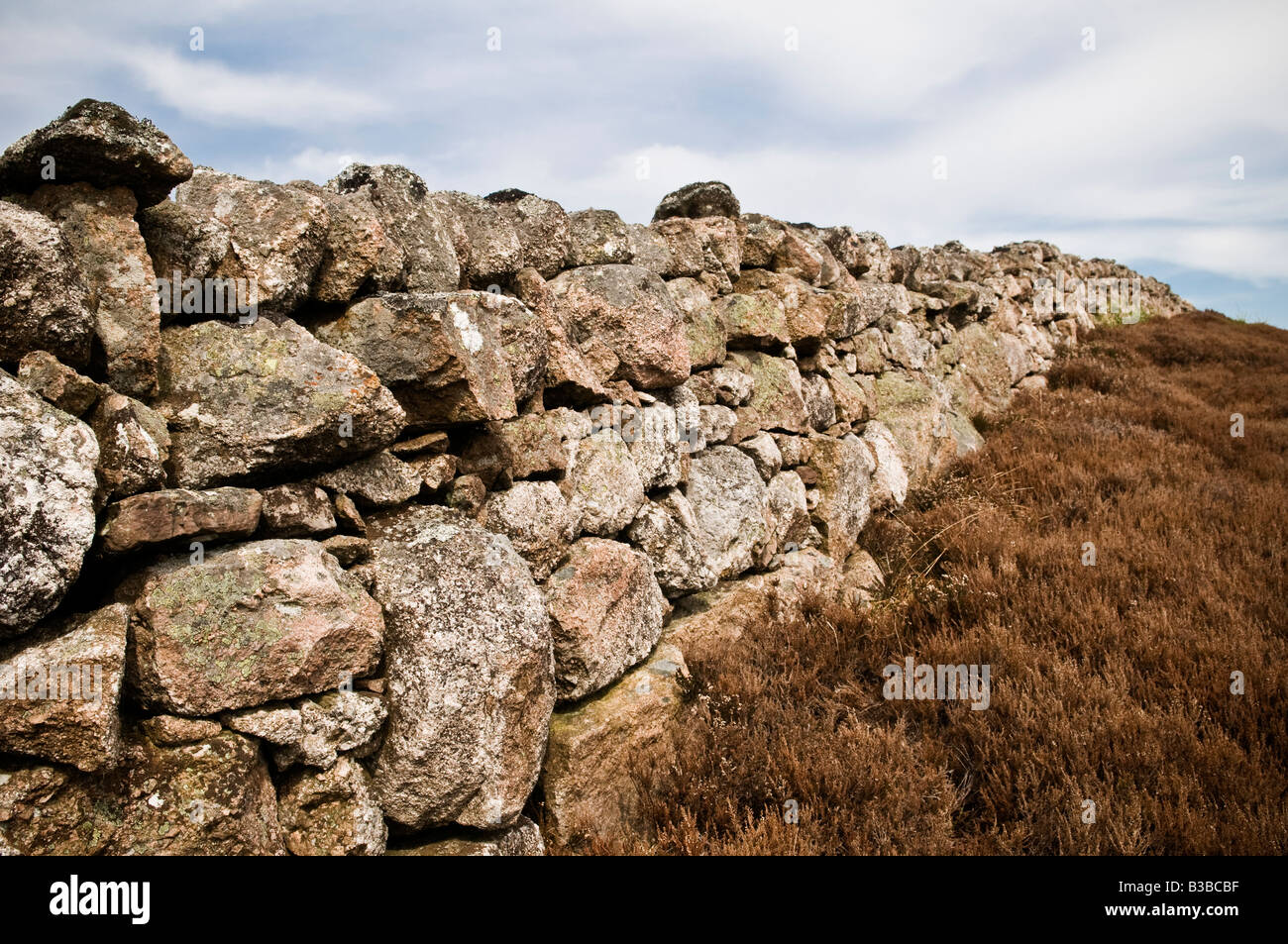 Dry stone wall heather in hi-res stock photography and images - Alamy