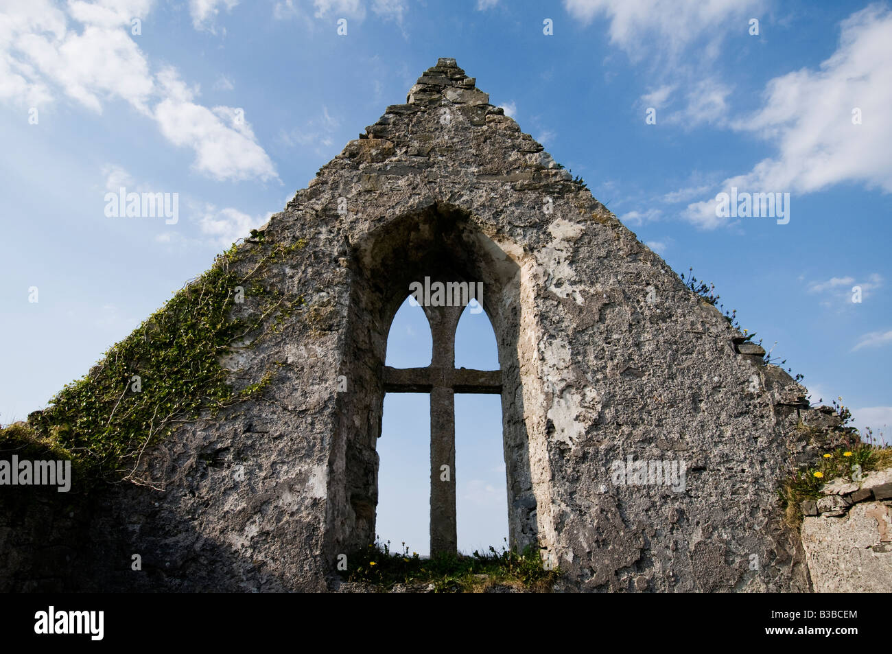 17th century ruin of Balnakeil, church Balnakeil, Scotland Stock Photo ...