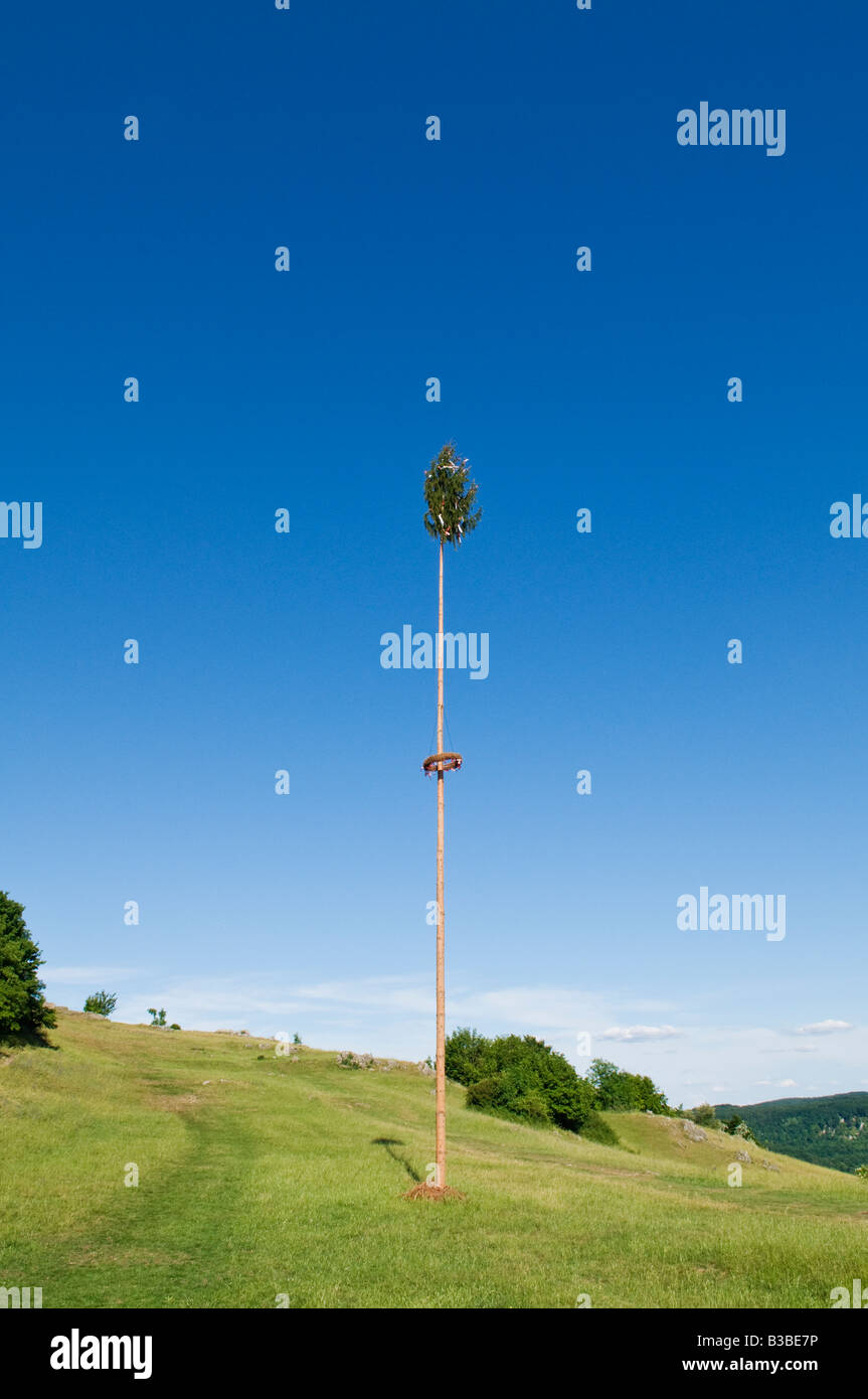 German maypole hi-res stock photography and images - Alamy