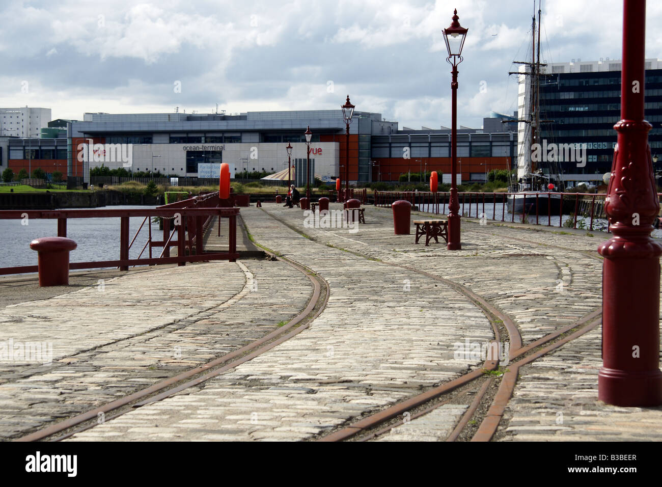 Leith Port, Edinburgh Stock Photo - Alamy