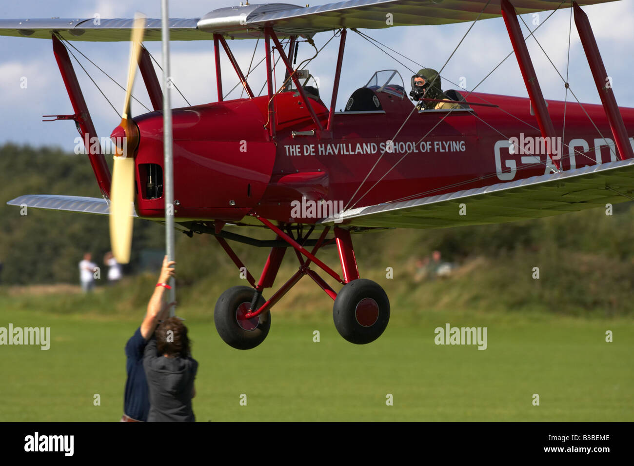 Barnstorming at an airshow Stock Photo - Alamy
