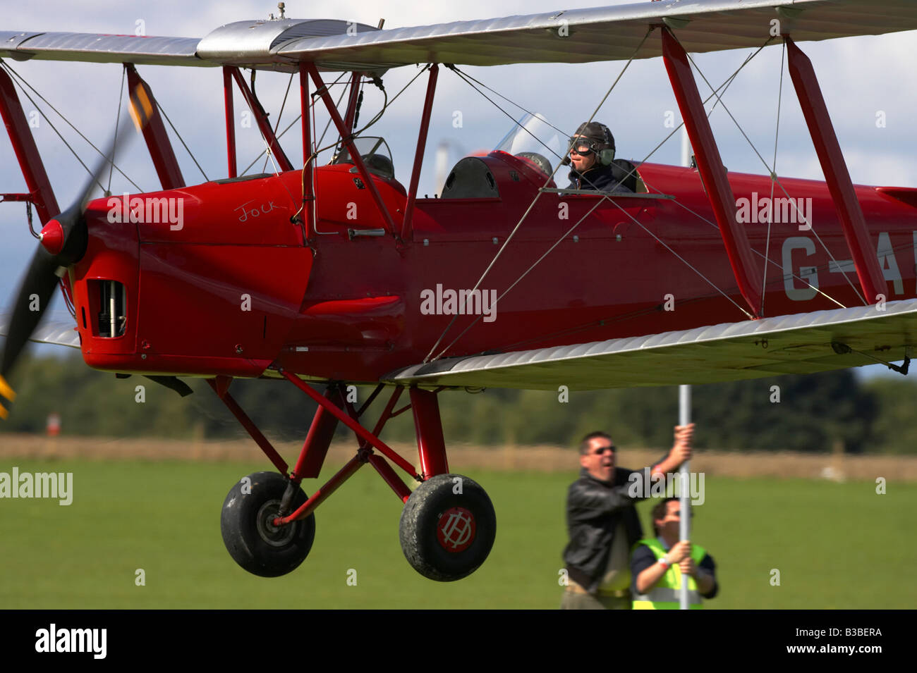 Barnstorming at an airshow Stock Photo - Alamy