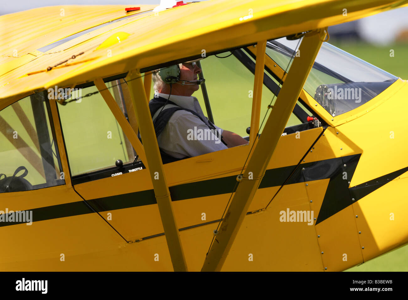 Piper super cub, light aircraft Stock Photo - Alamy