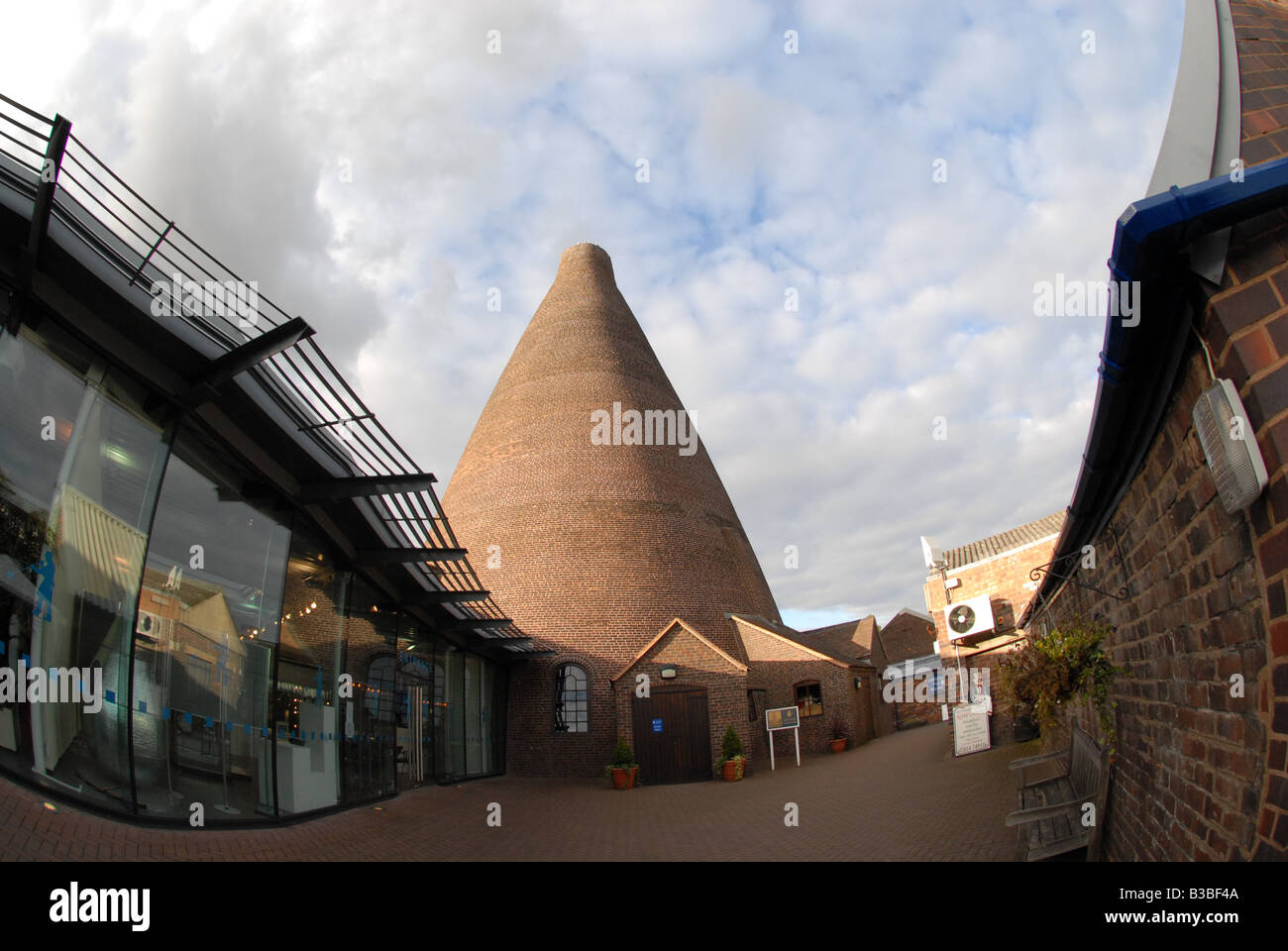 The Red House Glass Cone at Wordsley near Stourbridge West Midlands ...