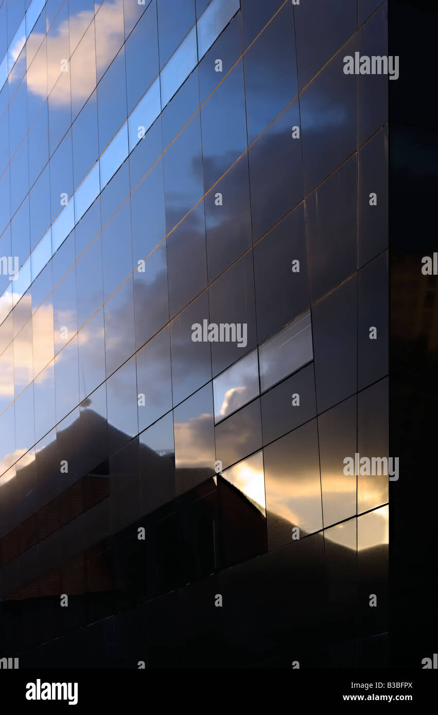 Royal Danish Library, The Black Diamond building in Copenhagen, Denmark ...