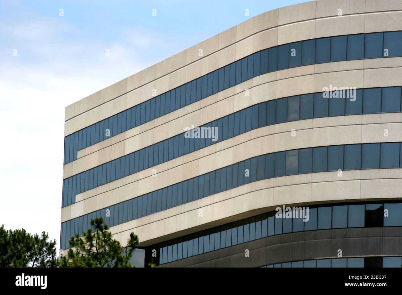 Concrete and Glass Building Stock Photo - Alamy