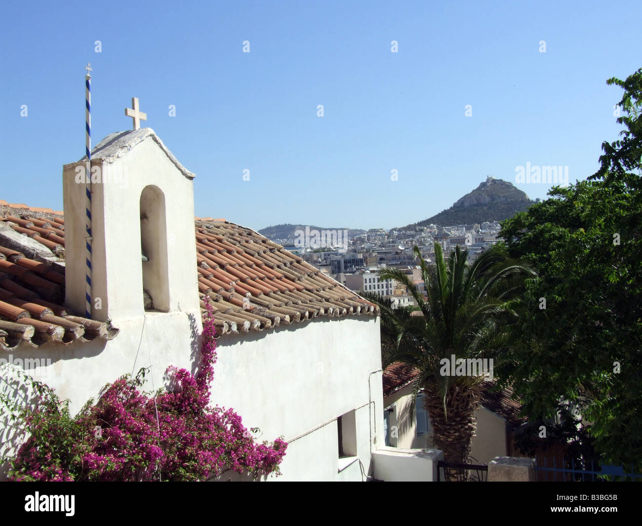 a street scene in athens, greece Stock Photo - Alamy