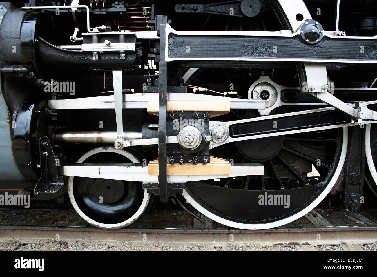 Drive gear on an old steam engine Stock Photo - Alamy