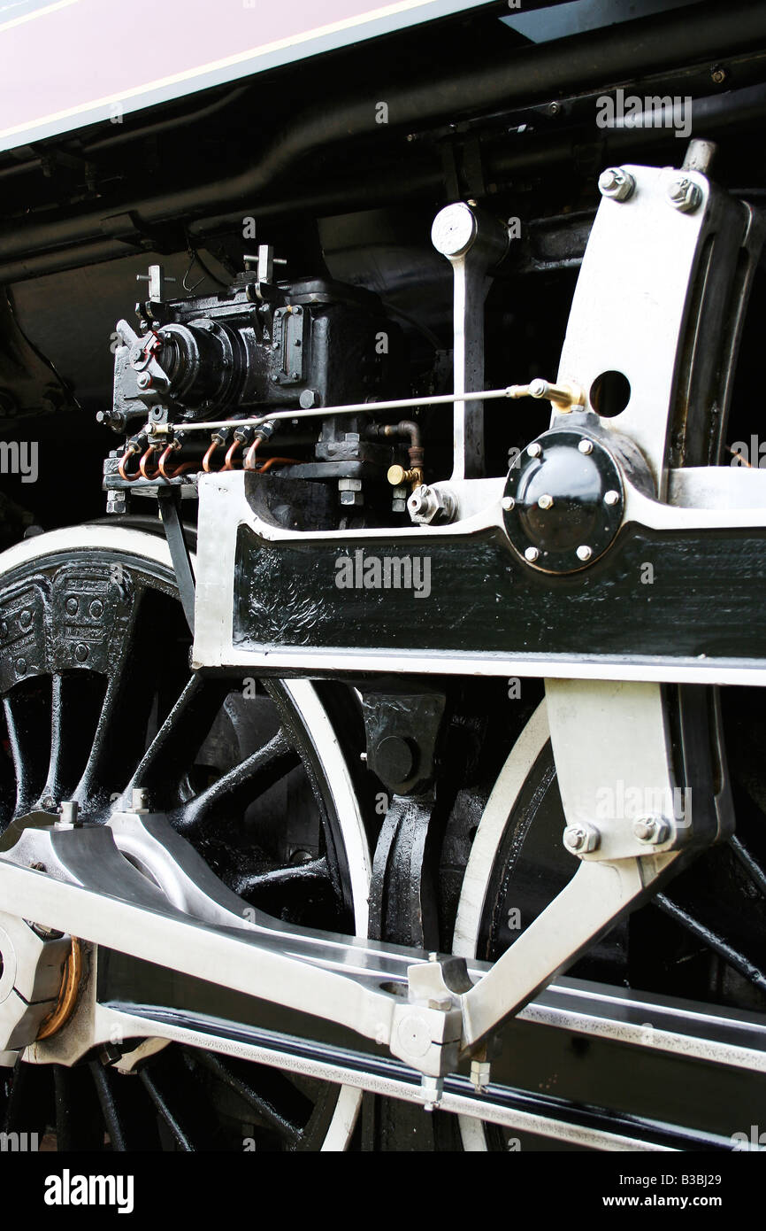 Drive gear on an old steam engine Stock Photo - Alamy