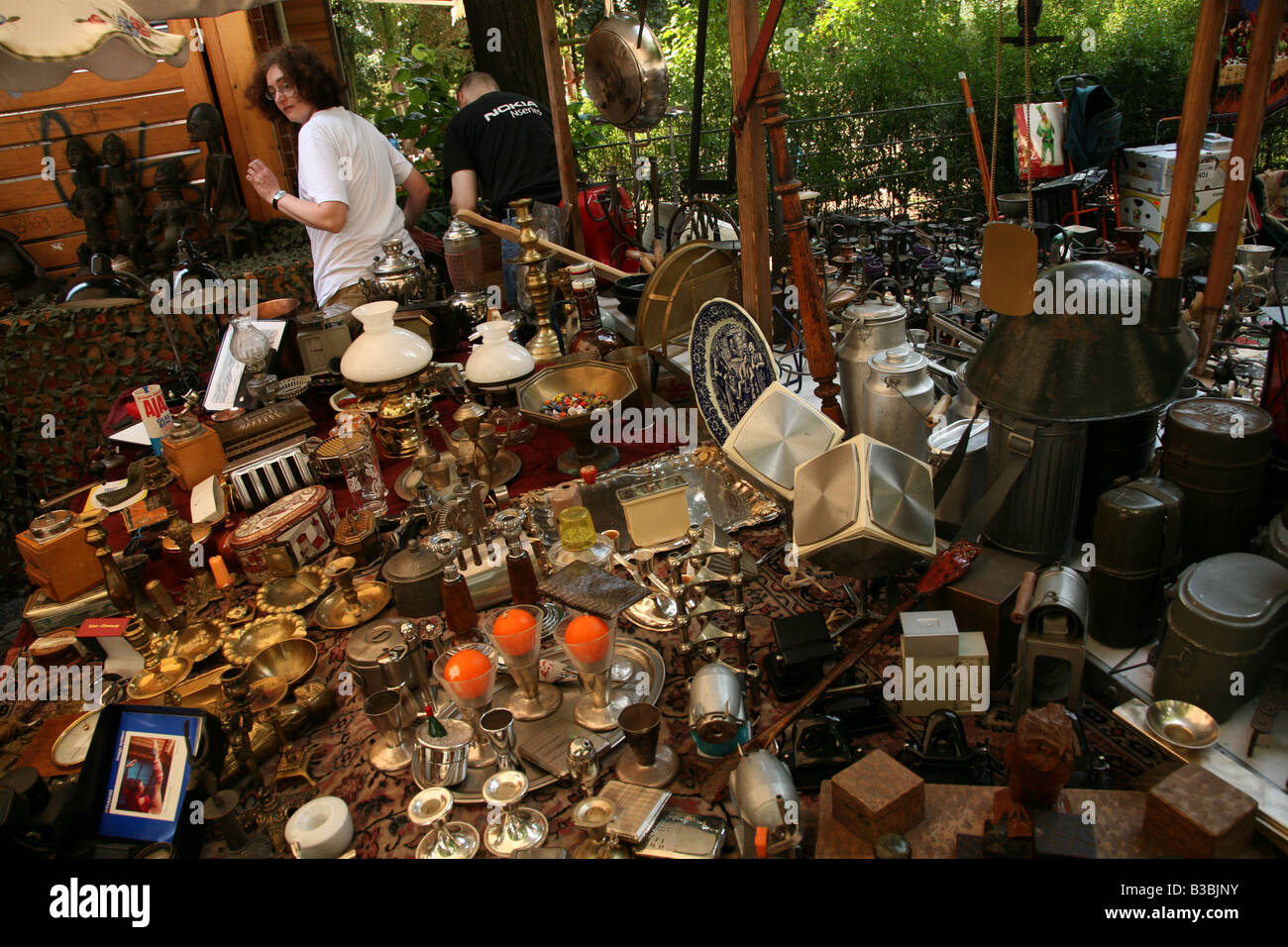 Flea Market at Boxhagenerplatz in Berlin, Germany Stock Photo - Alamy