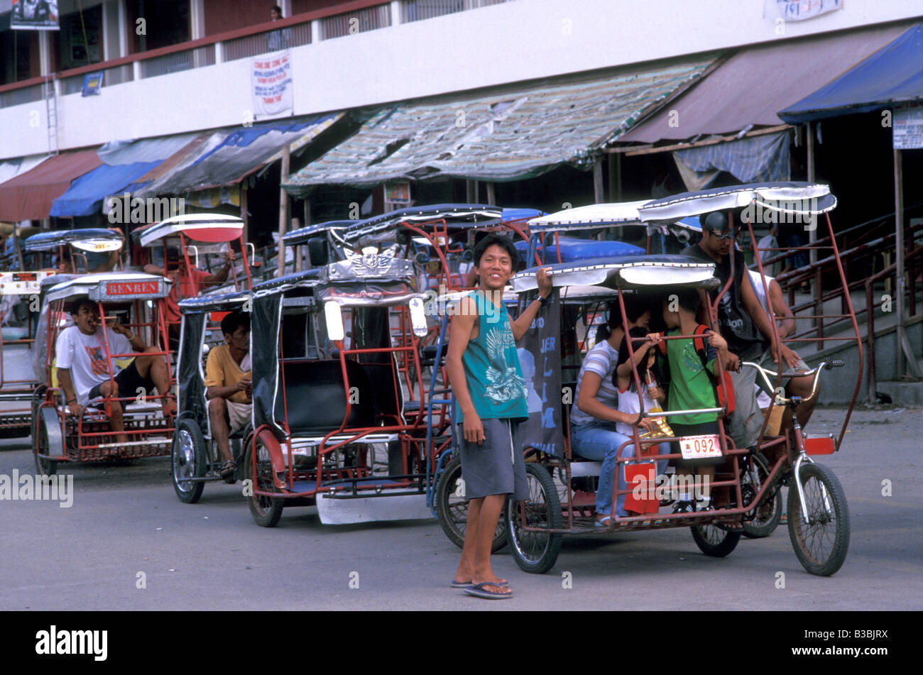 tricycles mogpog marinduque philippines Stock Photo - Alamy