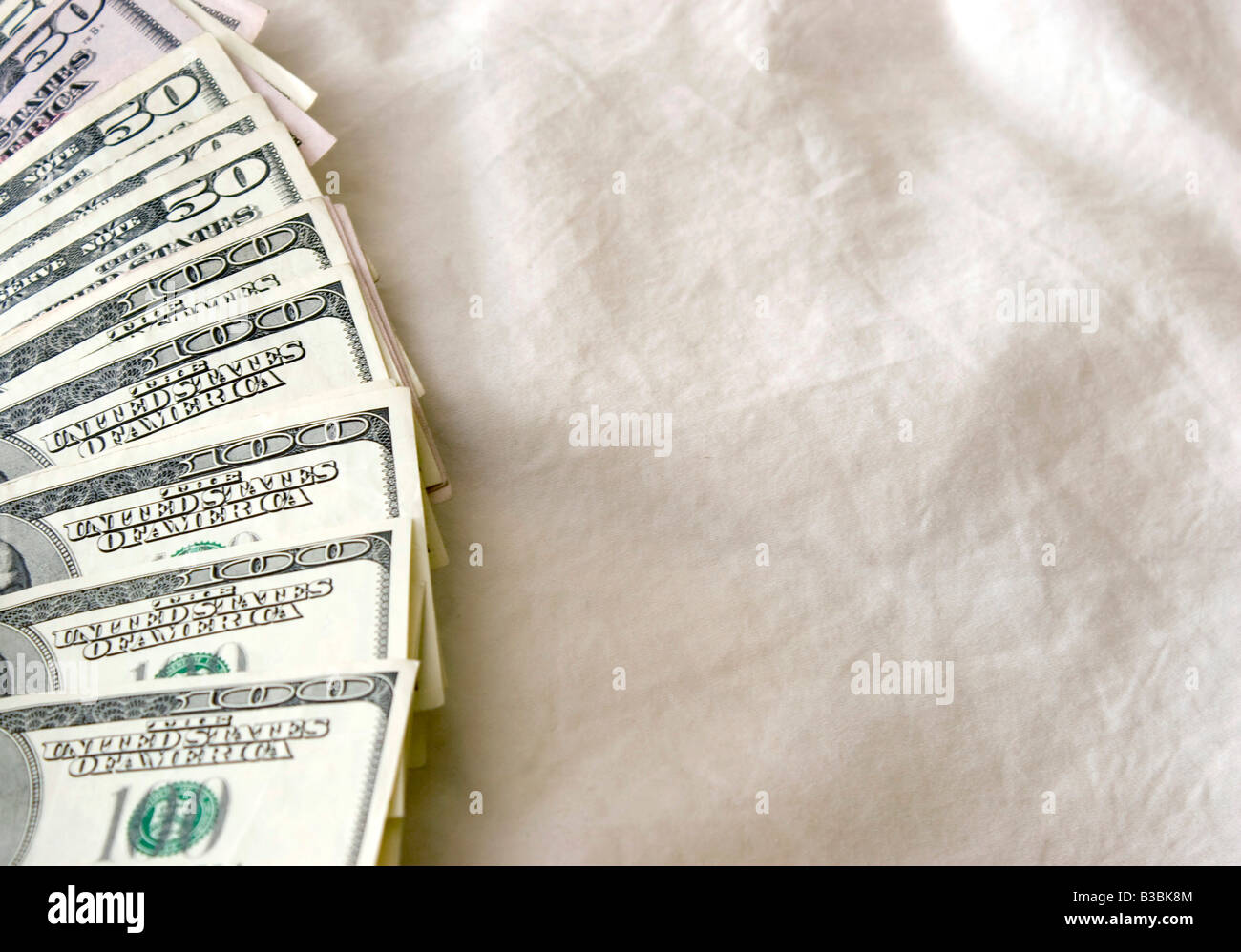 Money spread out hi-res stock photography and images - Alamy