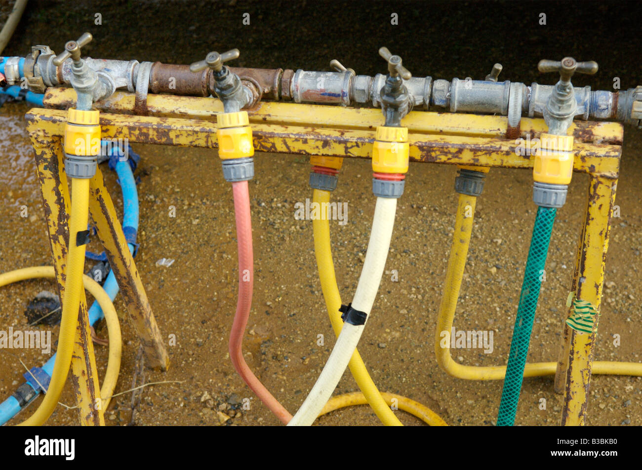 A set of water pipes Stock Photo - Alamy