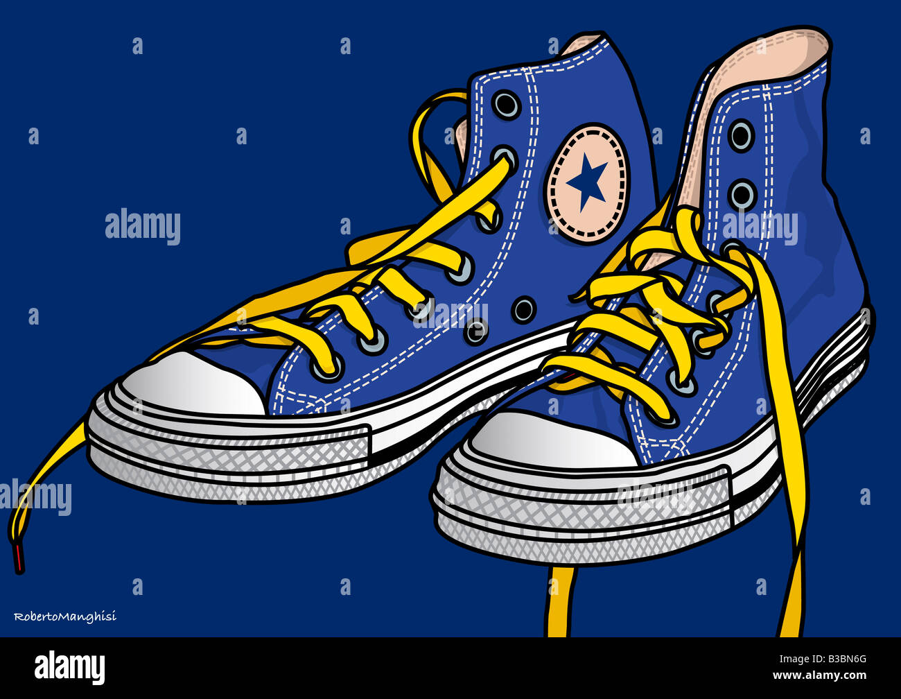 Shoe illustration hi-res stock photography and images - Alamy