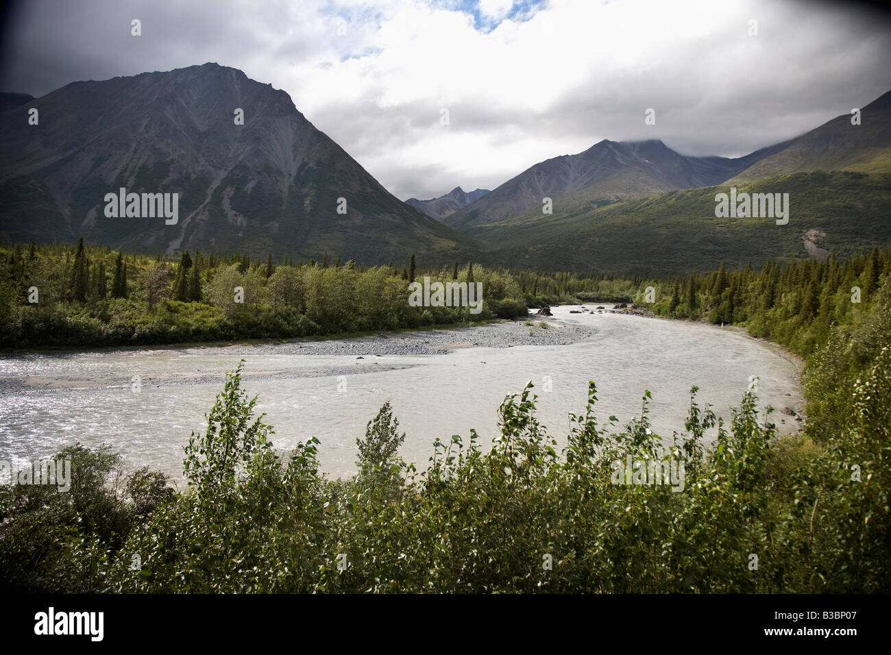 Alaska george parks highway hi-res stock photography and images - Alamy