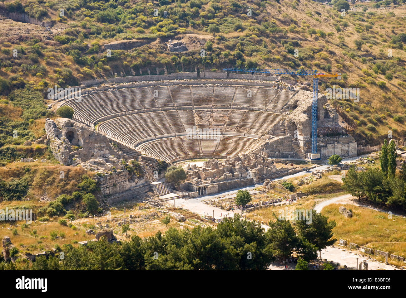 Aerial View Of The Amphitheater