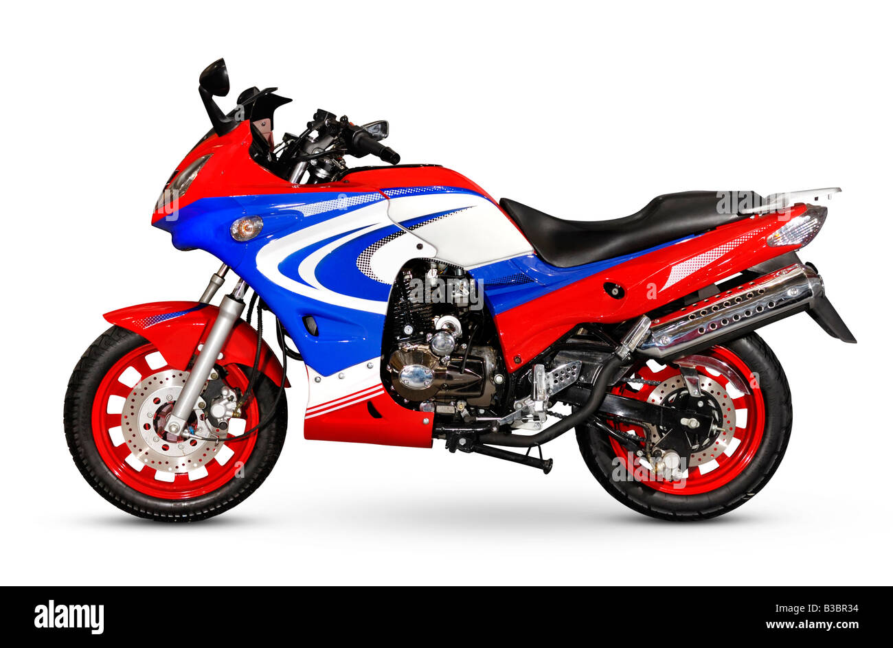 Only motorbikes Cut Out Stock Images & Pictures - Alamy