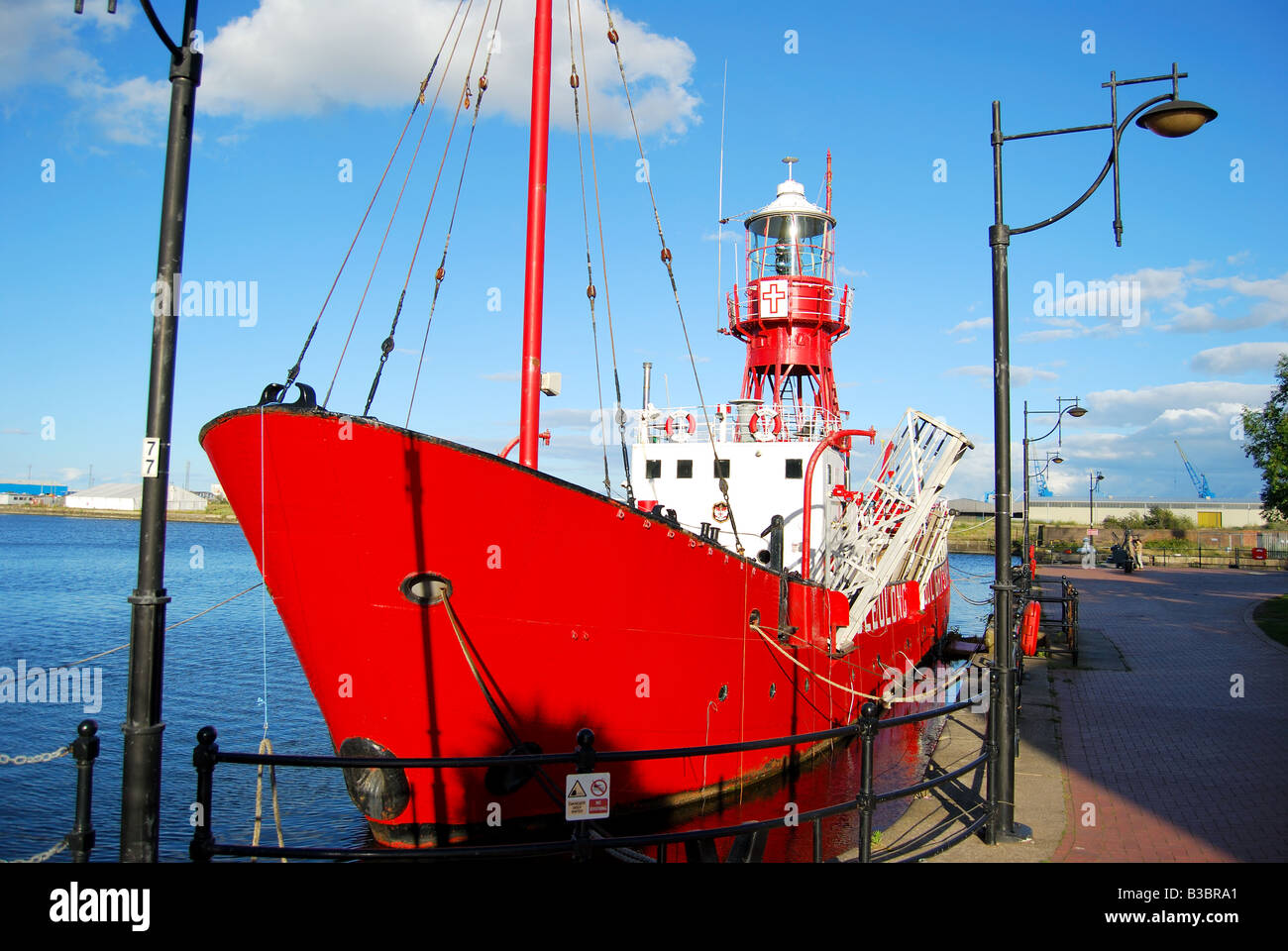 The Helwick Lightship, Cardiff Bay, Cardiff, Wales, United Kingdom ...