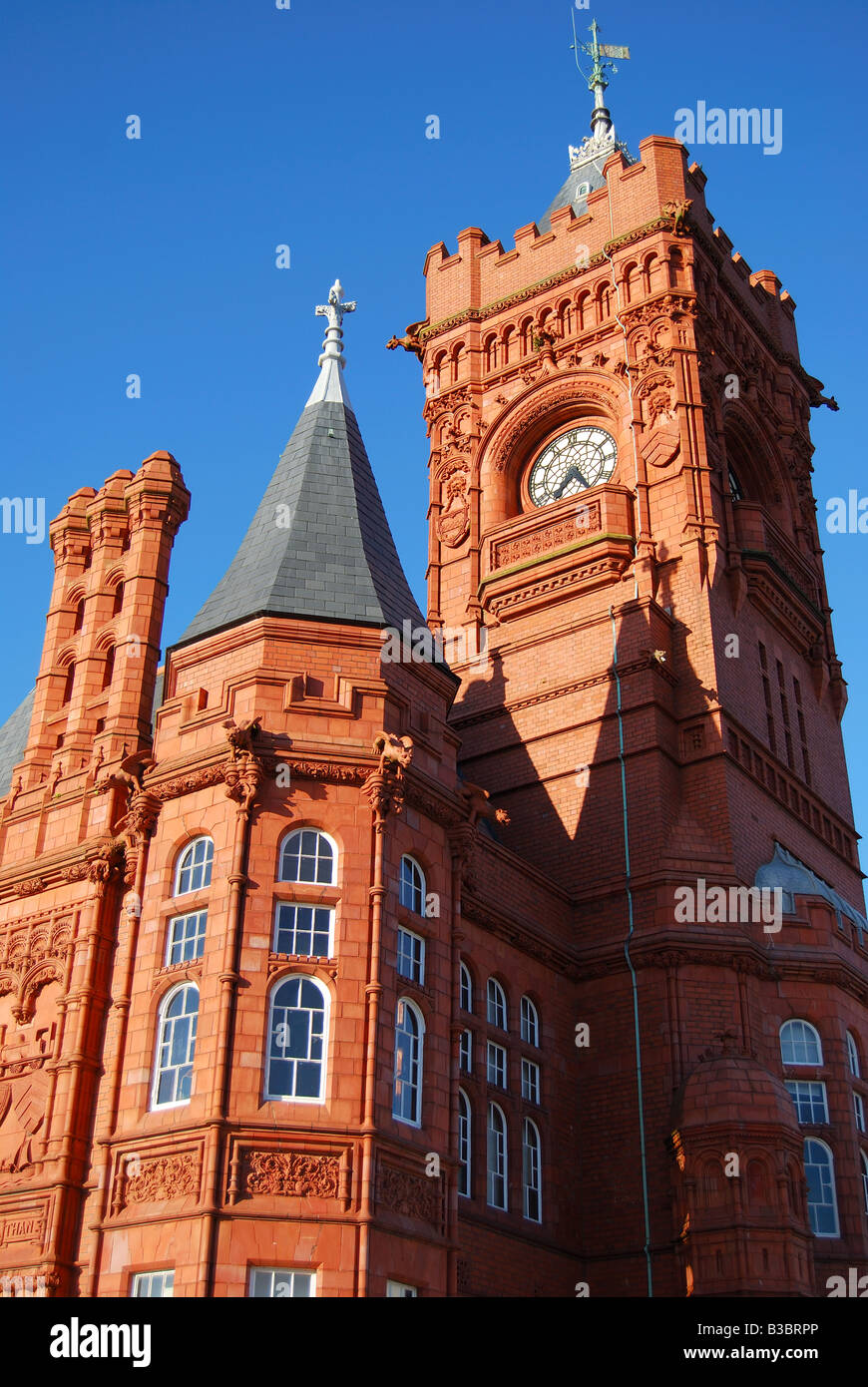 The Pierhead Building, Cardiff Bay, Cardiff, Wales, United Kingdom ...