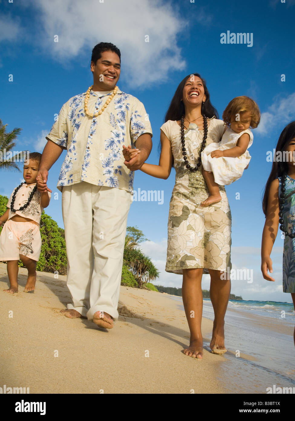 Pacific islander woman and baby hi-res stock photography and images - Alamy