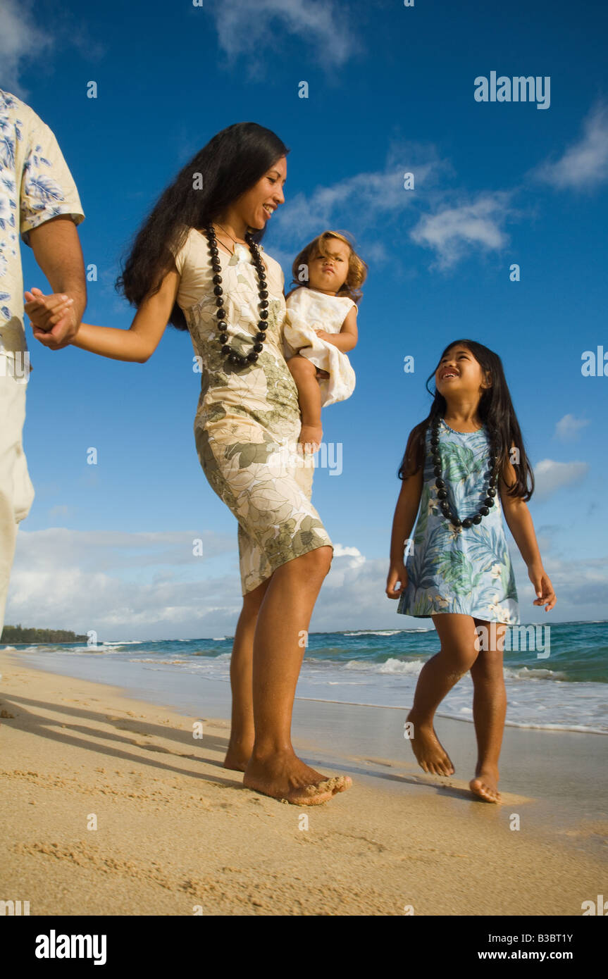 Pacific islander woman and baby hi-res stock photography and images - Alamy