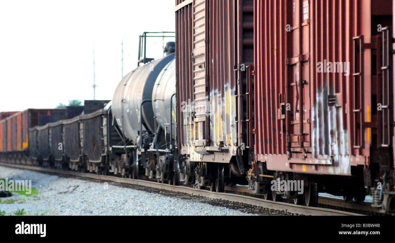 Rail road box car hi-res stock photography and images - Alamy