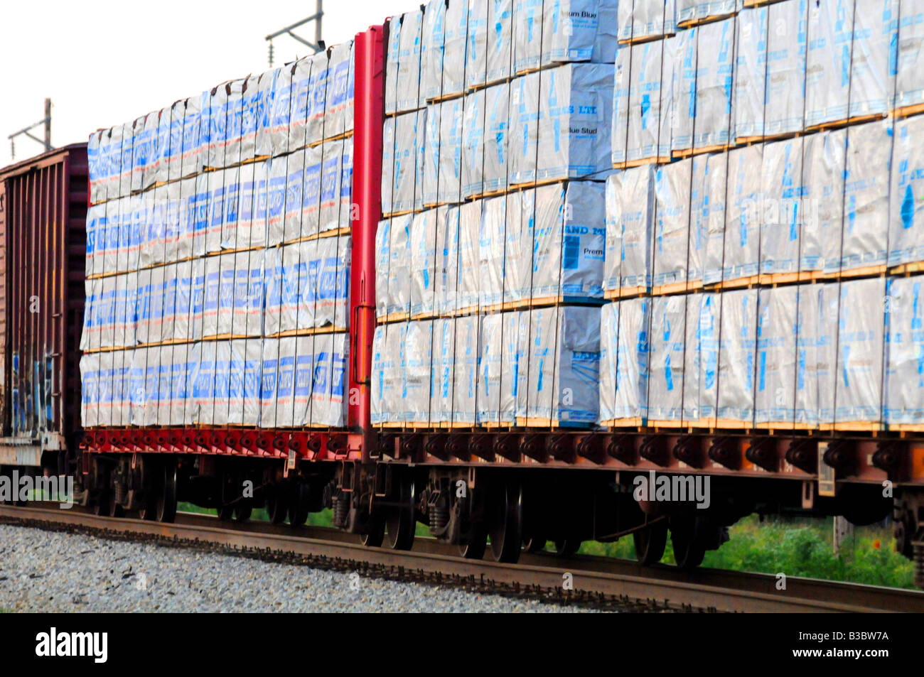 Rail freight cars hi-res stock photography and images - Alamy