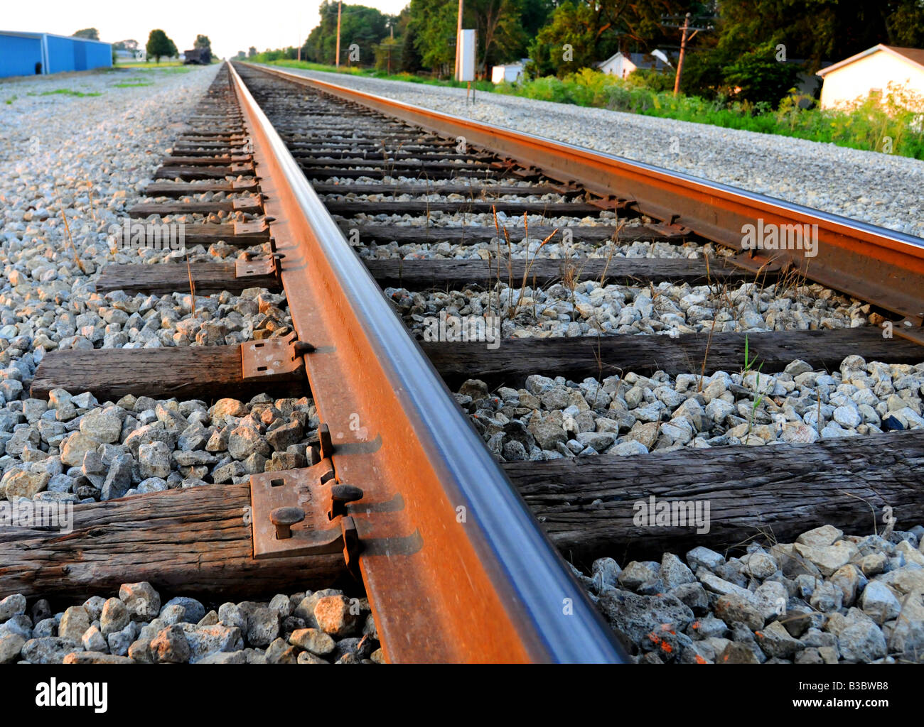 Railroad Ties High Resolution Stock Photography and Images - Alamy