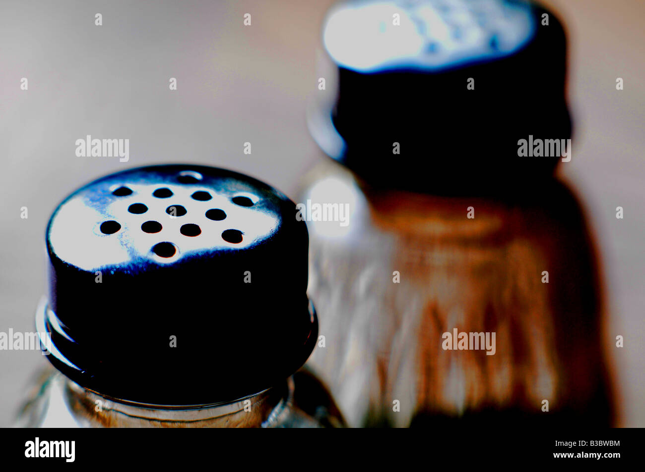 Salt and pepper shakers Stock Photo - Alamy