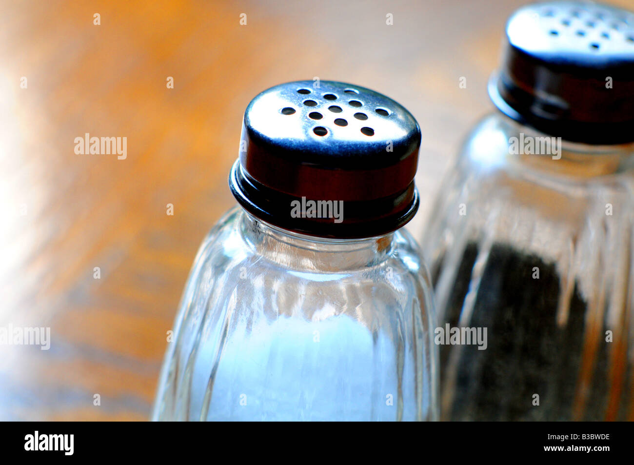 Salt and pepper shakers Stock Photo - Alamy