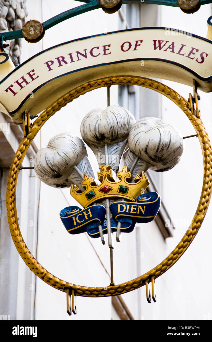 England the prince of wales pub sign hi-res stock photography and ...