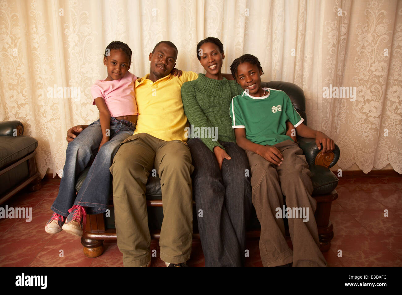 Black Middle Class Family