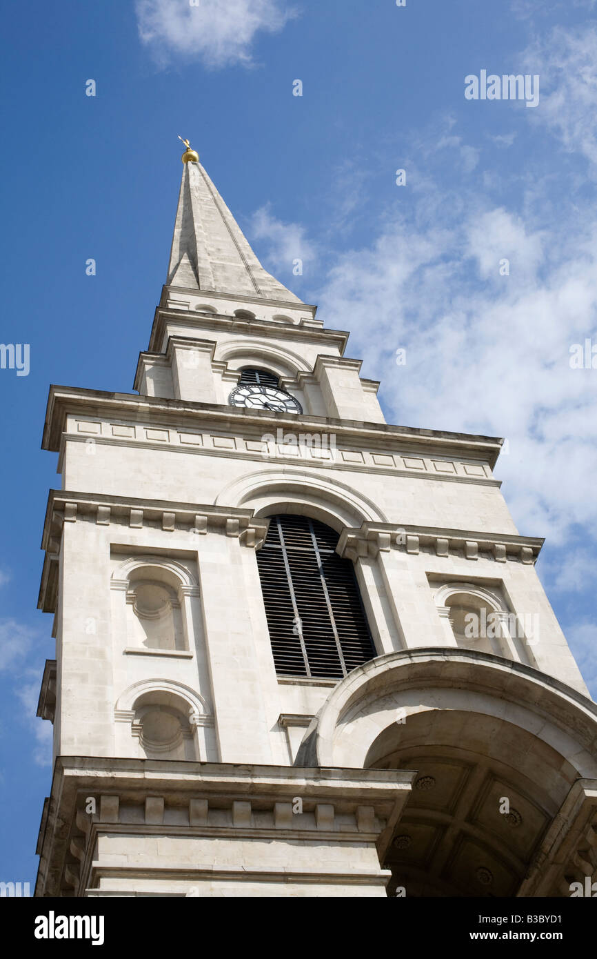 Christchurch Spitalfields Tower Hamlets London England Stock Photo - Alamy