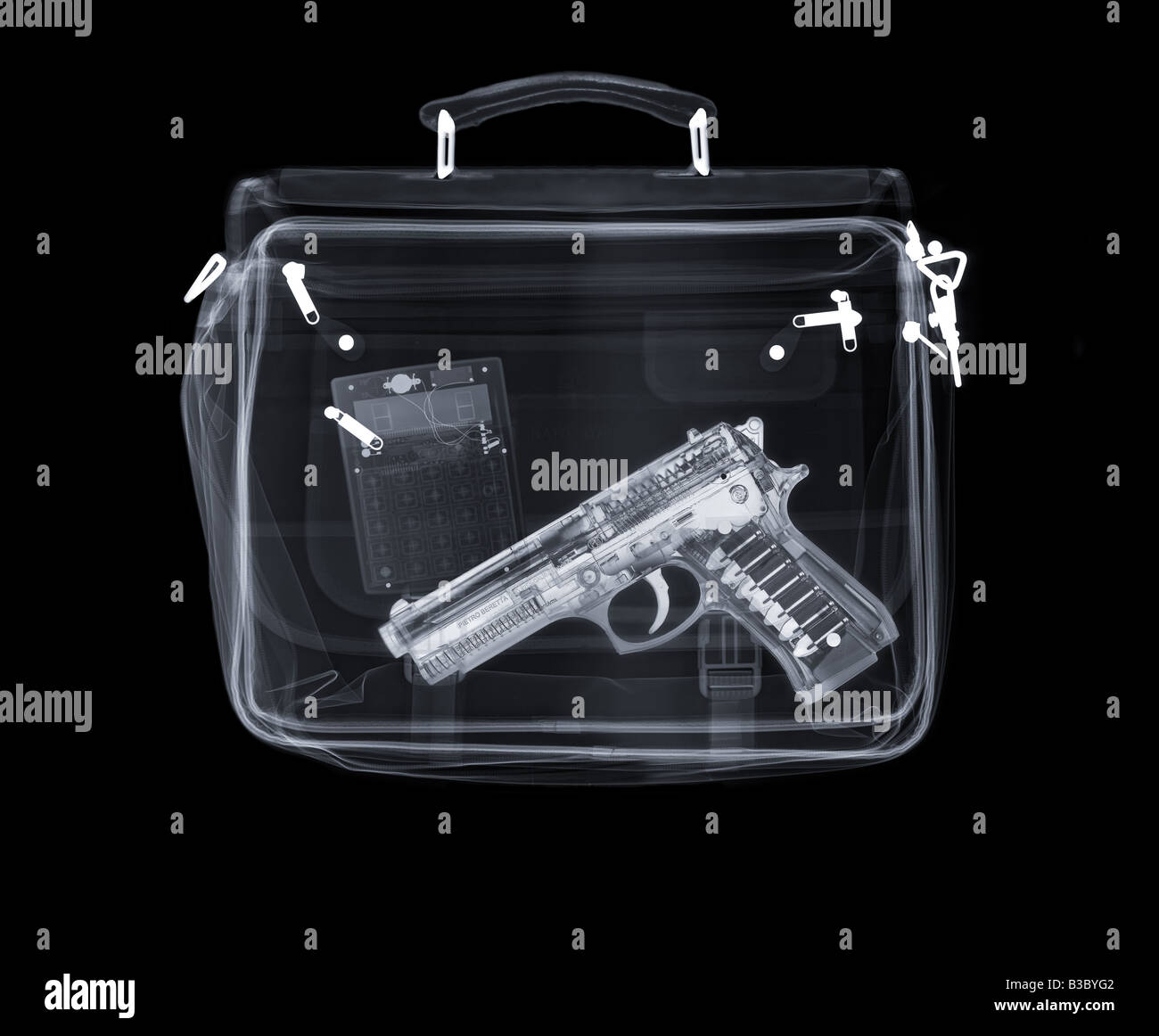 X ray of gun hi-res stock photography and images - Alamy