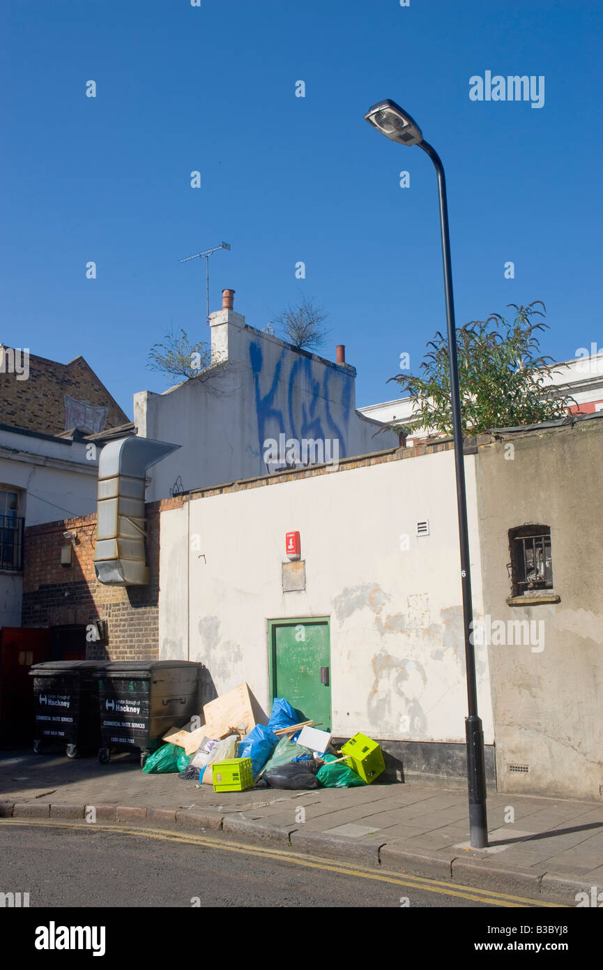 A street corner in Dalston Hackney London Stock Photo - Alamy