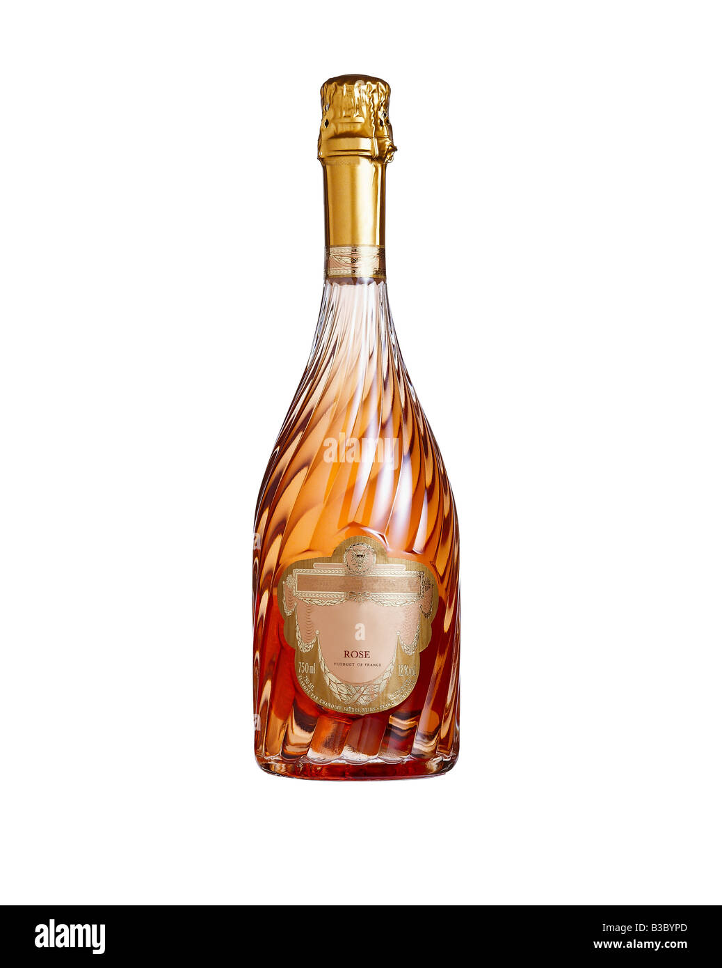 Pink champagne bottle hi-res stock photography and images - Alamy
