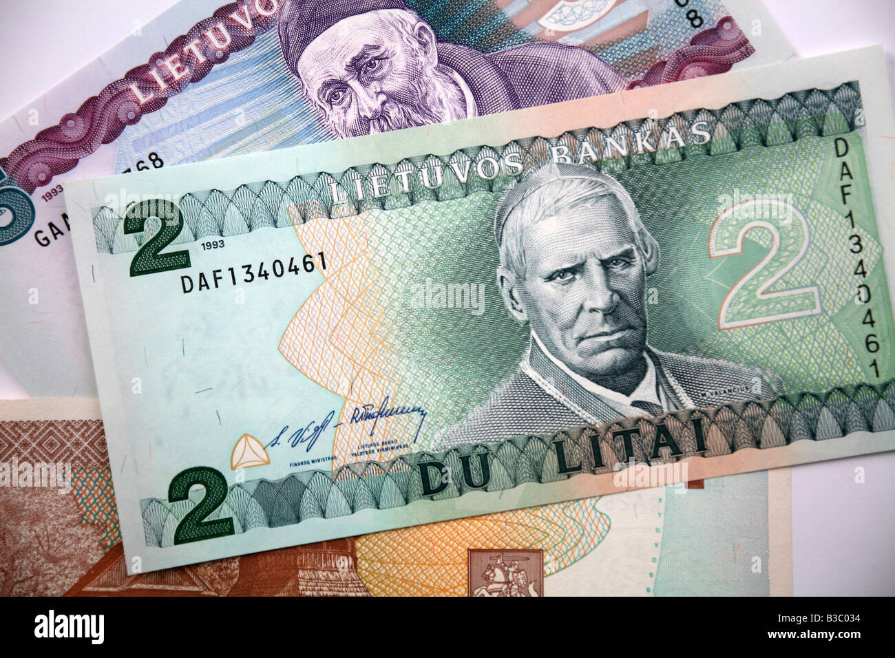 50 litas banknote hi-res stock photography and images - Alamy