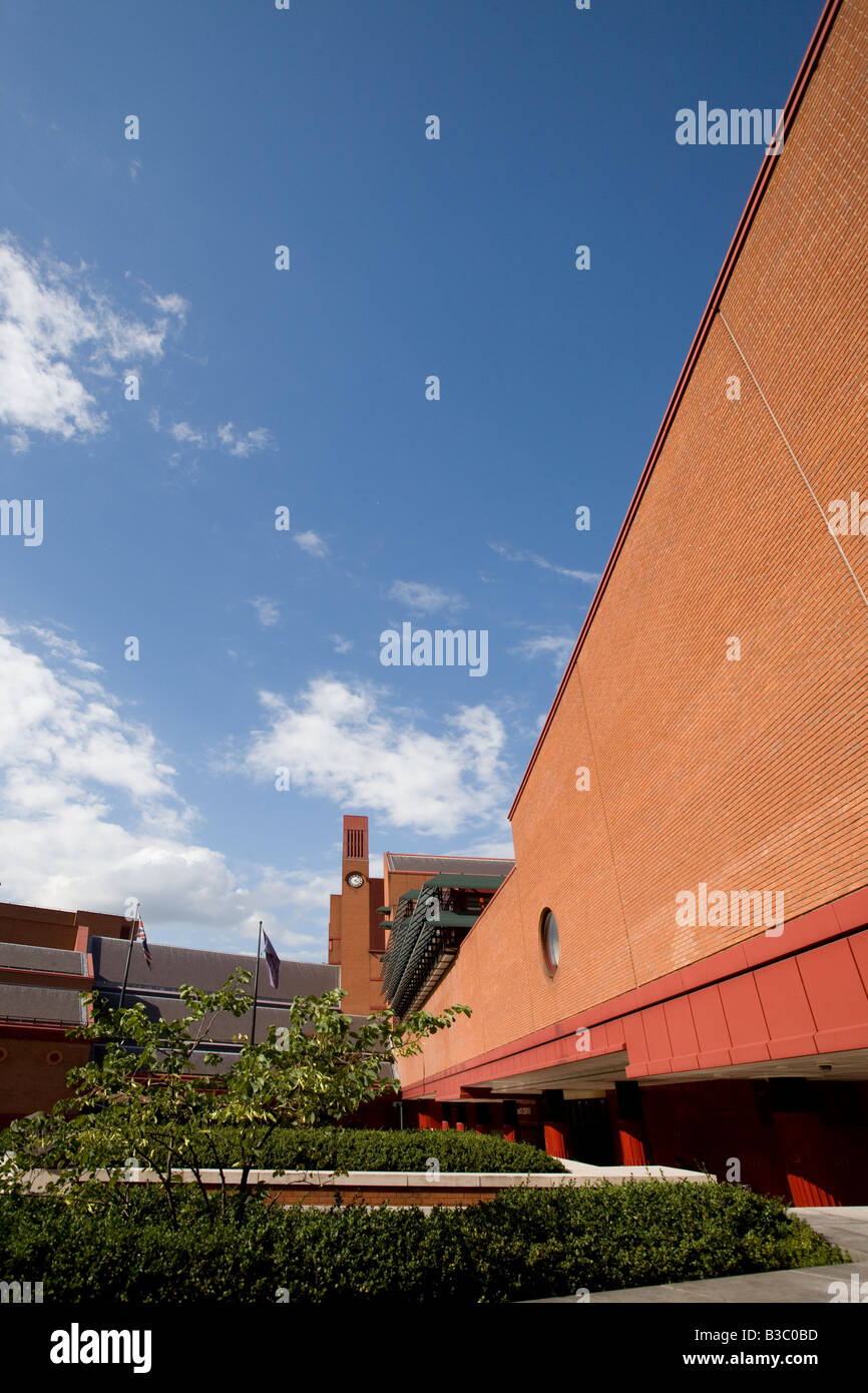 The British Library. Euston Road, London, England Stock Photo - Alamy