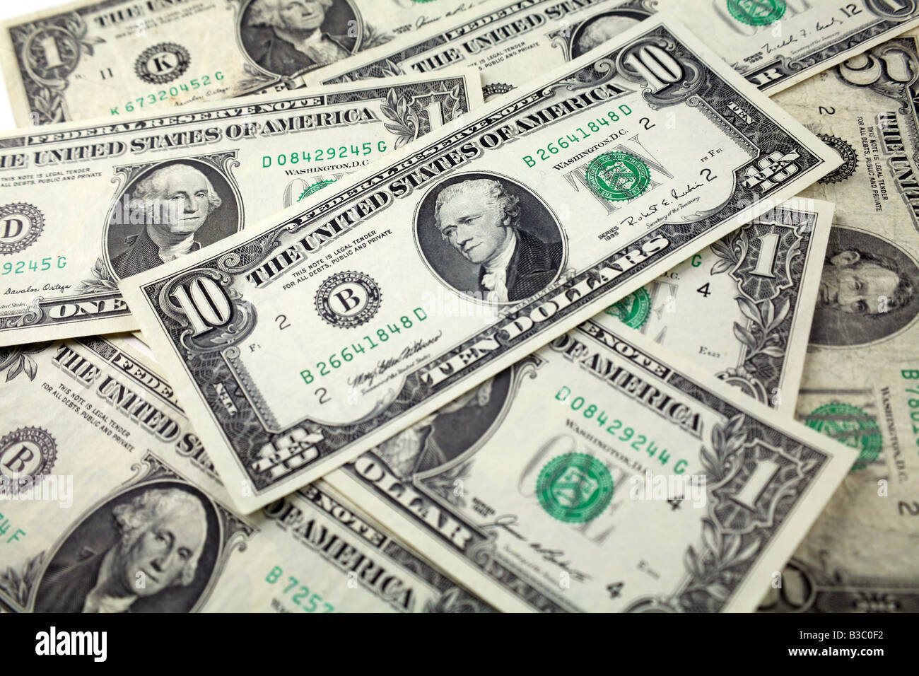 Bank note Dollars from United States of America Stock Photo - Alamy