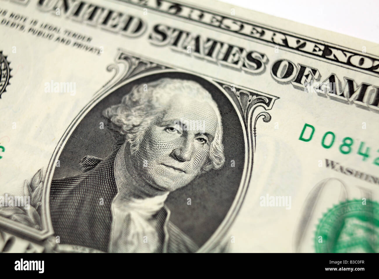 1 Dollar Bank notes Dollars from United States of America with America ...